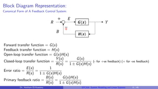 block diagram reduction of control system | PDF | Physics | Science