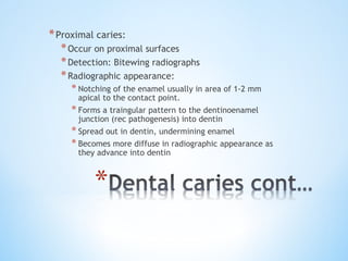 Lecture 5 b_radiographic_interpretation_dental_caries_2012 | PPT