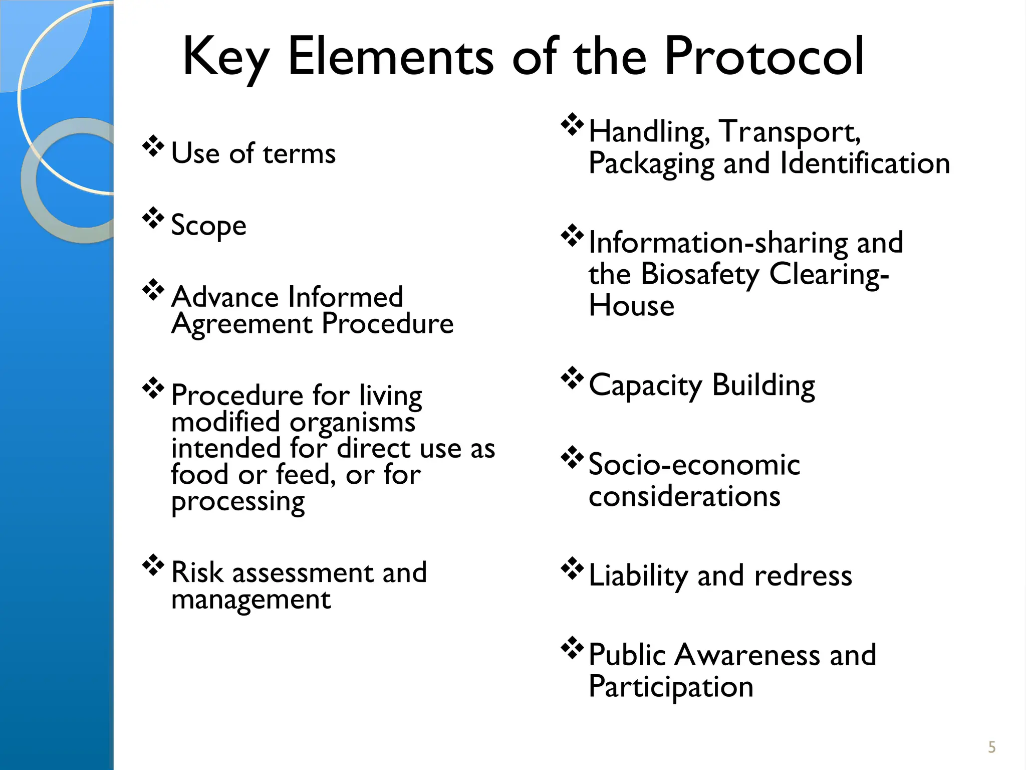Cartagena Protocol on Biosafety-Cartagena Protocol on Biosafety | PPT