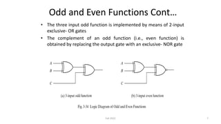 Lecture5 Chapter3- Exclusive-OR Function and its Applications in ...