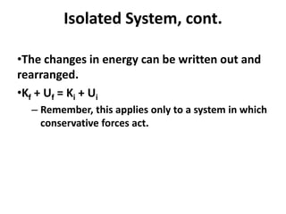 Lecture 5_Conservation of Energy.pptx physics | PPT