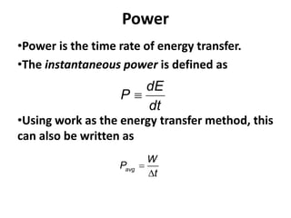 Lecture 5_Conservation of Energy.pptx physics | PPT