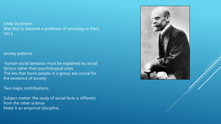Lecture 5 contribution of social scientists in the development of | PPT