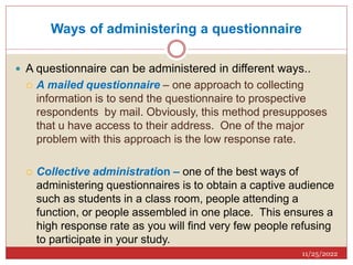 Data Collection Methods | PPT