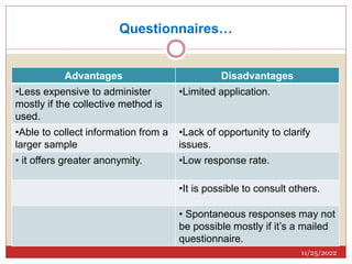 Data Collection Methods | PPTX