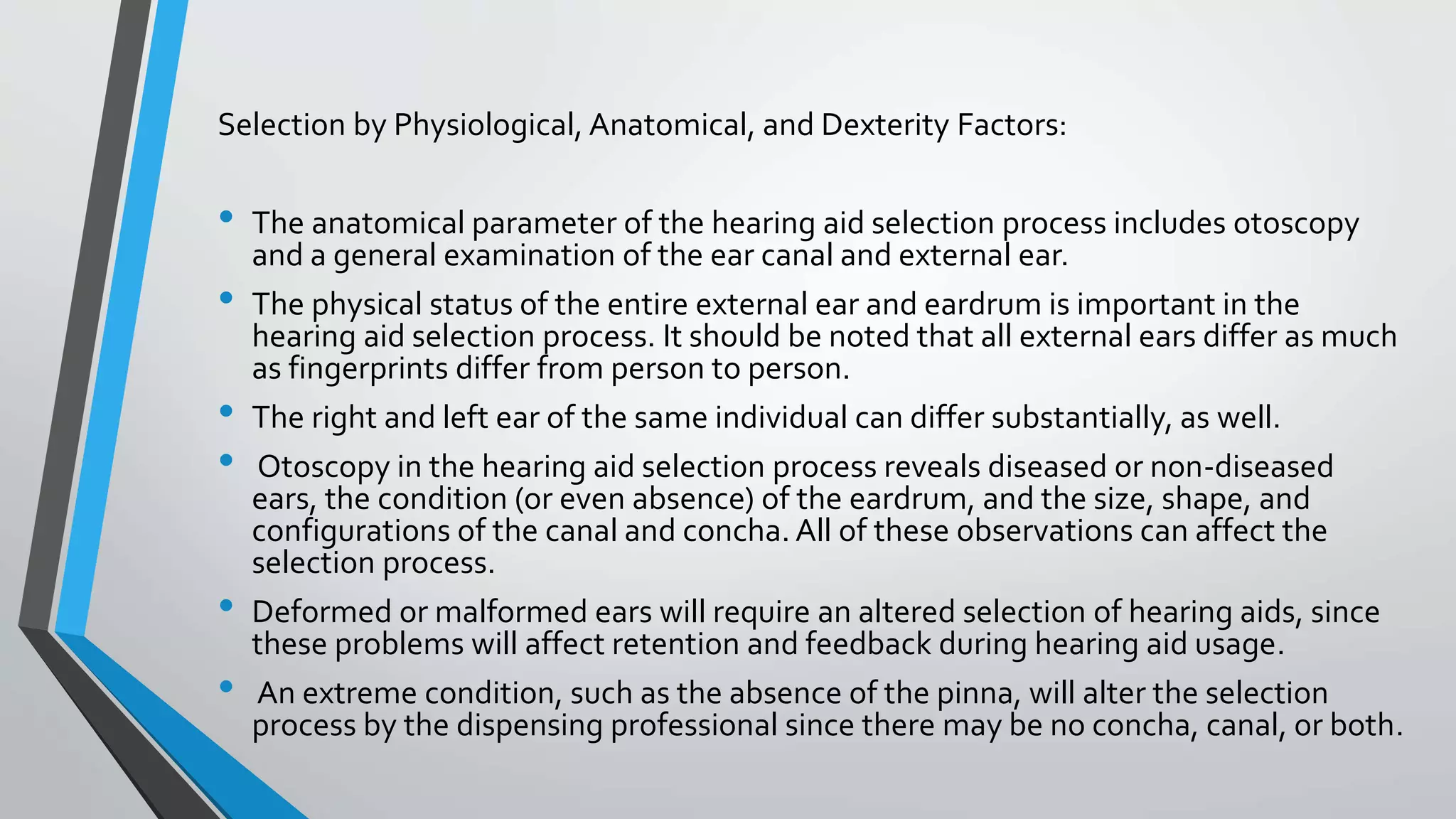 Lecture 5 description of electro acoustic characteristics of hearing ...