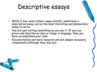 Lecture 5 Descriptive Essay | PPT