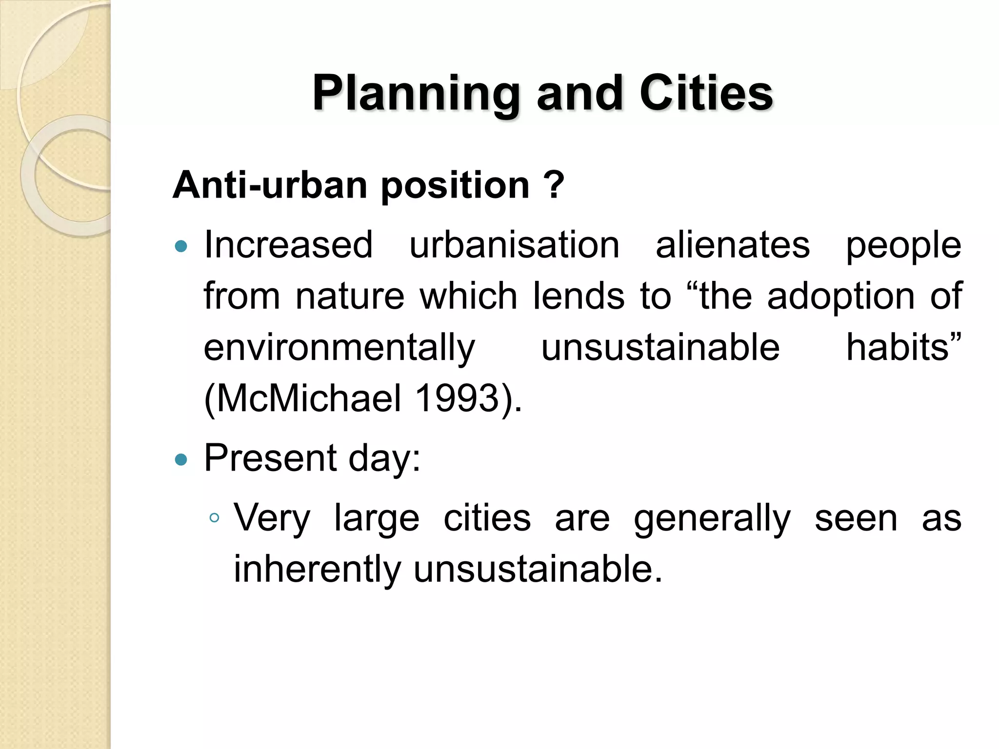 Urban Planning | PPT