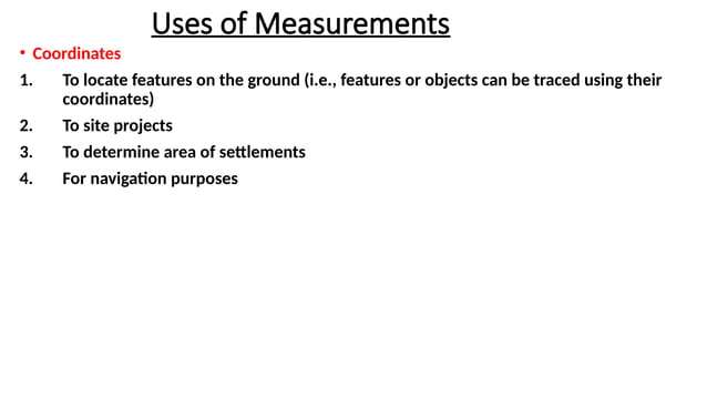 Lecture 5 Earths Coordinates And Measurement From A Mappptx