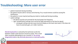 ECG Recorder description types operation use | PDF