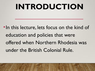 Lecture 5 EDU 1201 Education in the Colonial Period-1.ppt