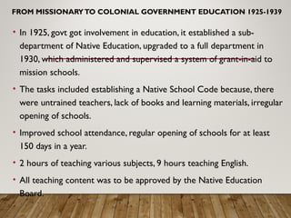 Lecture 5 EDU 1201 Education in the Colonial Period-1.ppt