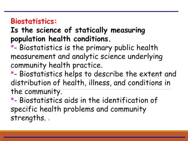 Lecture 5 Epidemiology And Biostatistics Ppt