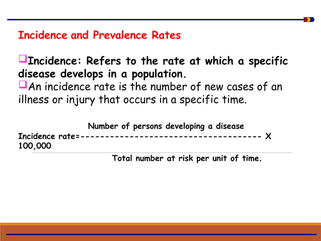 Lecture 5 Epidemiology And Biostatistics Ppt