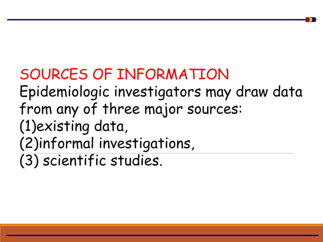 Lecture 5 Epidemiology And Biostatistics Ppt