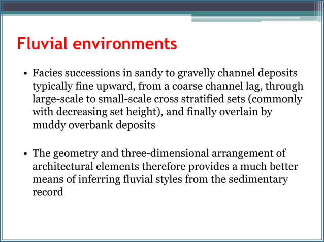 Fluvial | PPTX | Geography | Science