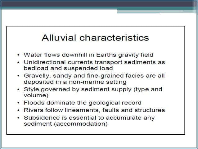 Fluvial | PPTX | Geography | Science