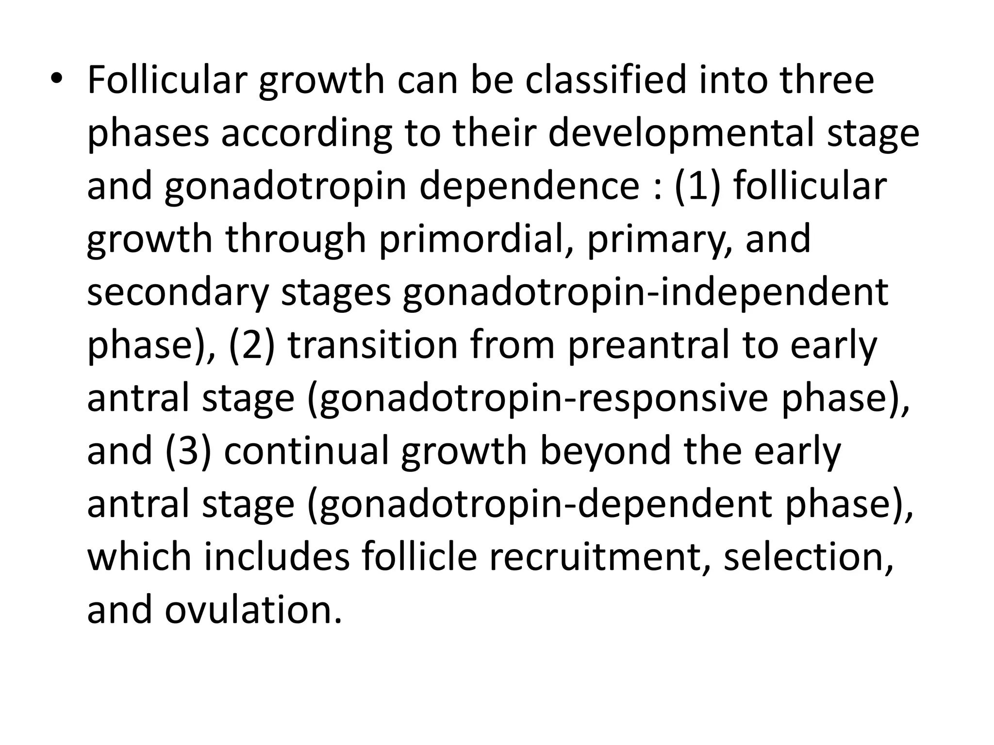 Lecture 5 follicular dynamics in domestic animals | PDF