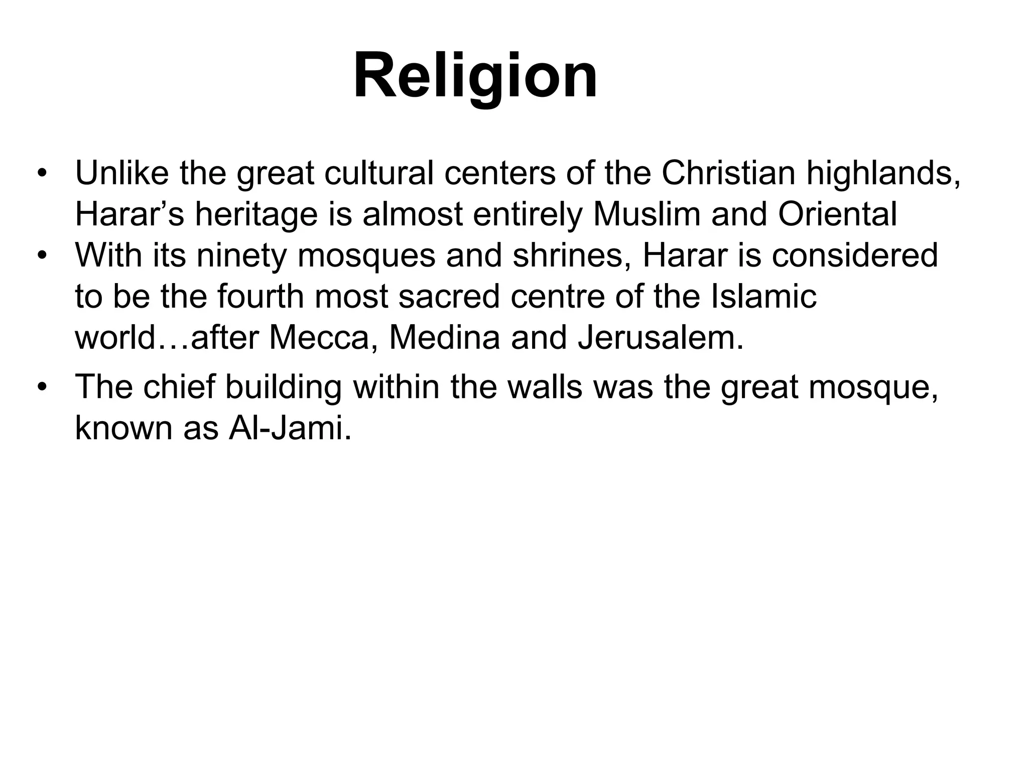 Lecture 5 Harar architecture | PDF