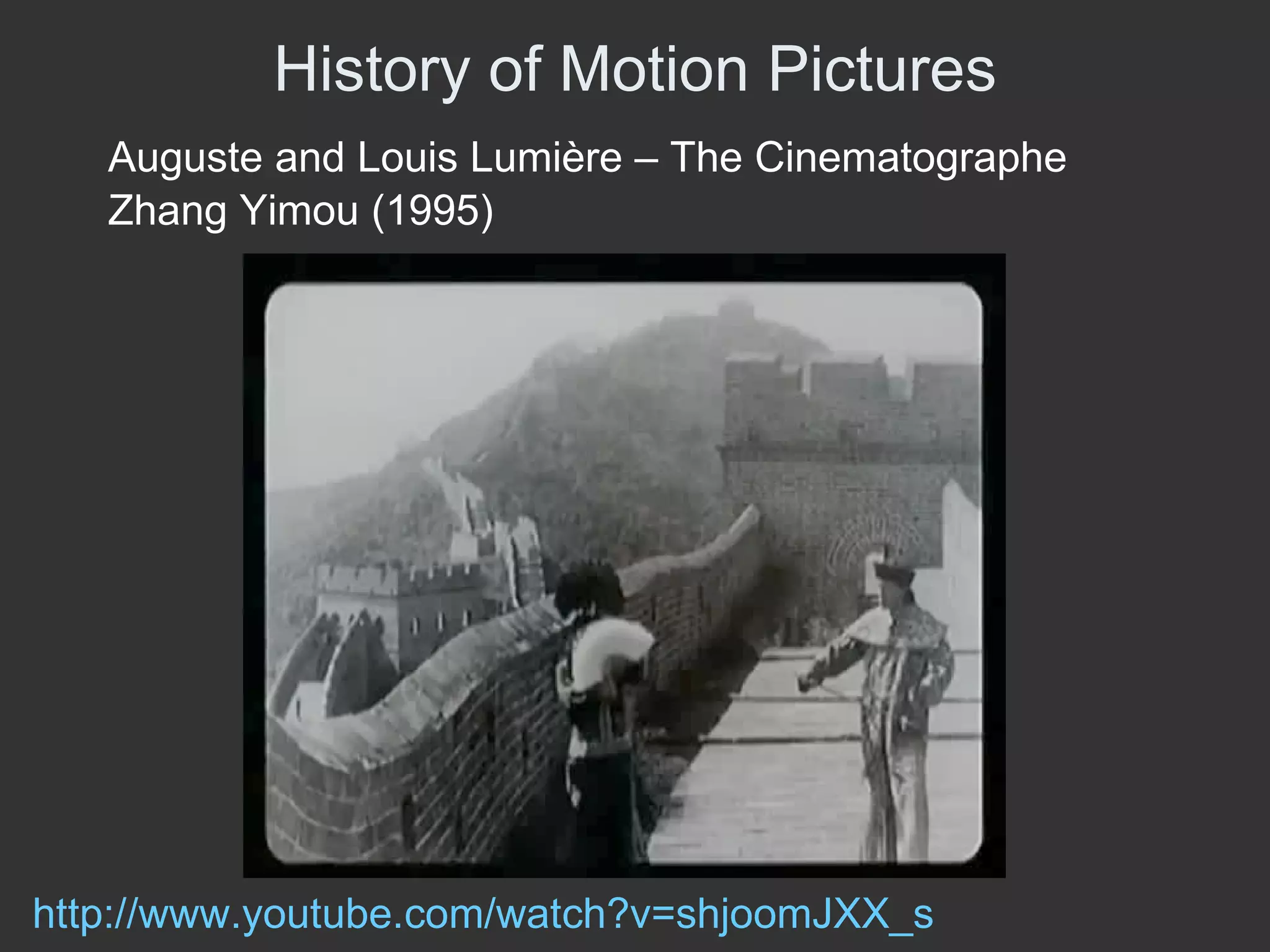 EMC 3000 Lecture 5 Silent Film History | PPT