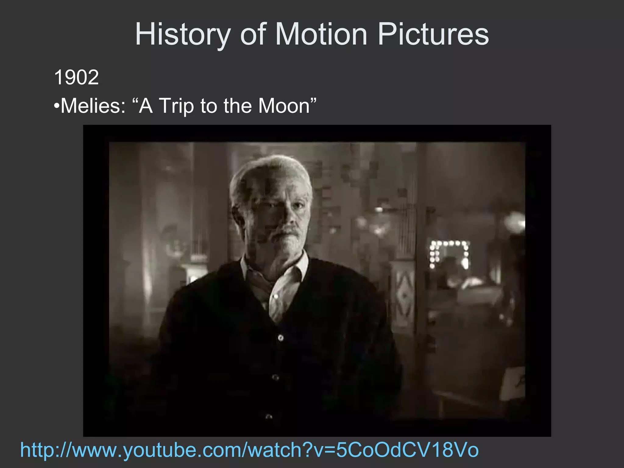 EMC 3000 Lecture 5 Silent Film History | PPT
