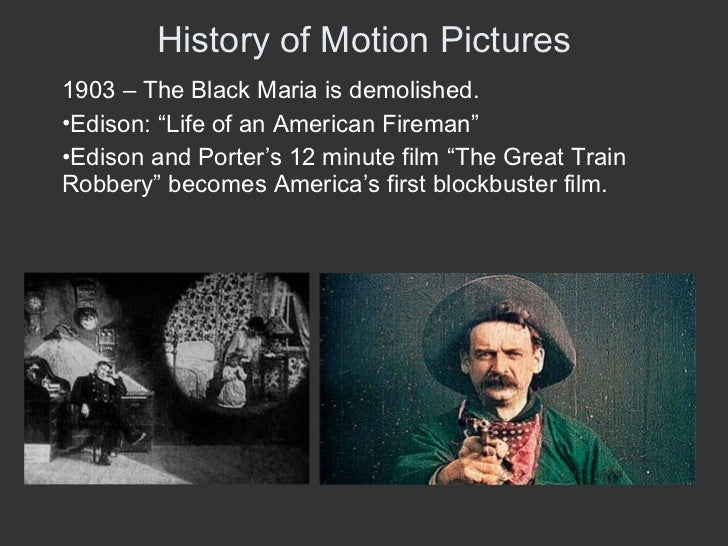 EMC 3000 Lecture 5 Film History