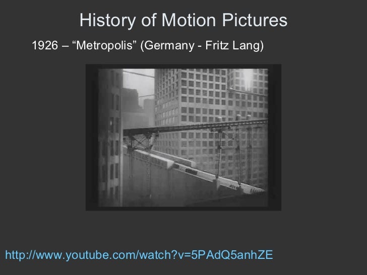 EMC 3000 Lecture 5 Film History