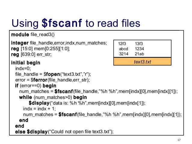 Verilog Lecture5 hust 2014