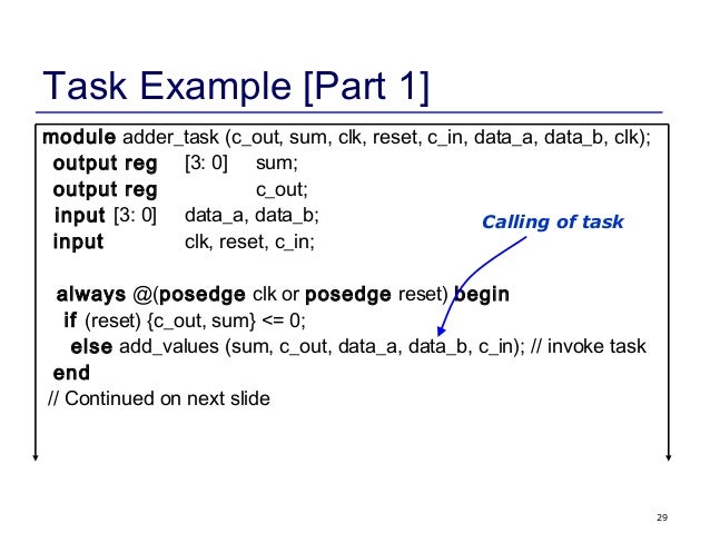 Verilog Lecture5 hust 2014 Verilog Lecture5 hust 2014