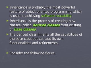 Lecture 5 Inheritance | PPT | Programming Languages | Computing