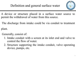Lecture#5 (Intakes for Collecting Surface Water)-1.pdf