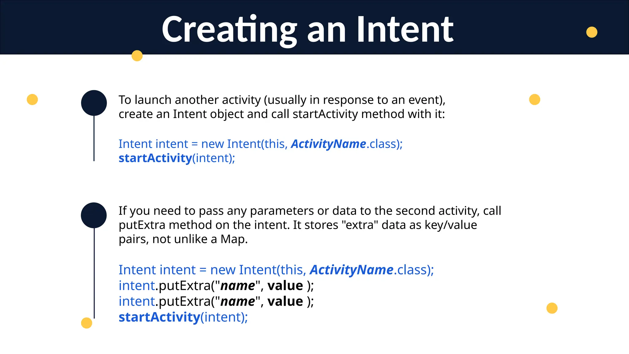 Lecture 5: Android Routing using Intents.pptx Lecture 5: Android Routing using Intents.pptx
