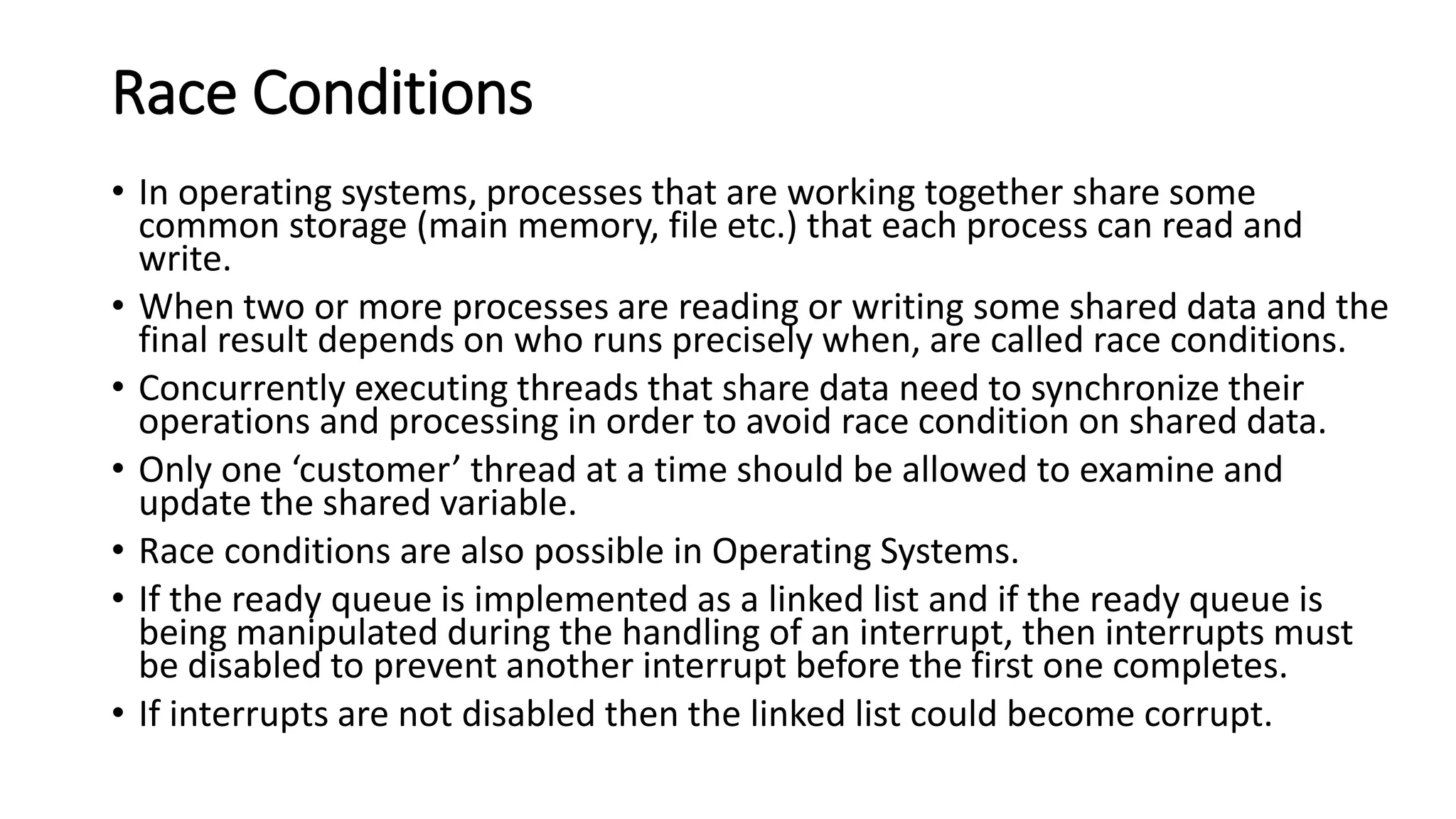 Lecture 5 Inter Process Communication Ppt