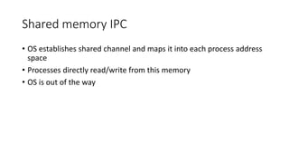 Lecture 5 inter process communication | PPTX | Operating Systems | Computer Software and ...