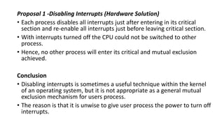 Lecture 5 inter process communication | PPTX | Operating Systems | Computer Software and ...