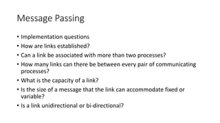 Lecture 5 inter process communication | PPTX | Operating Systems ...