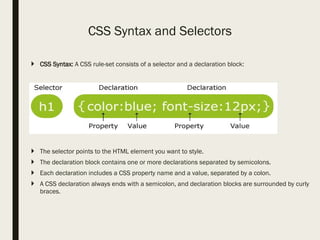 Lecture 5 _ Introduction to CSS-1.ppt. Cascading Style Sheet | PPT