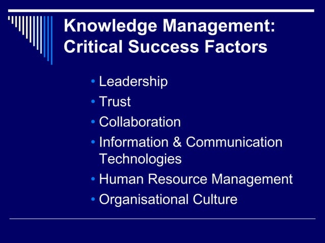 Introduction to Knowledge Management | PPT