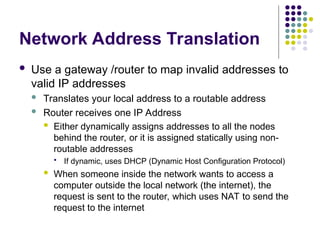 Lecture5_IP_NAT about ip addressing and .ppt