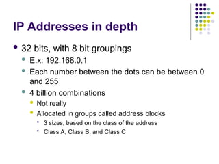 IP natting and subnetting the IP networks | PPT