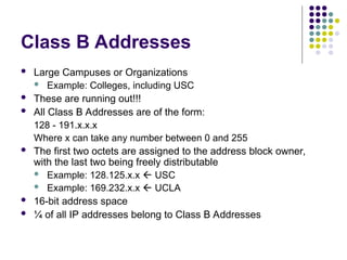 IP natting and subnetting the IP networks | PPT