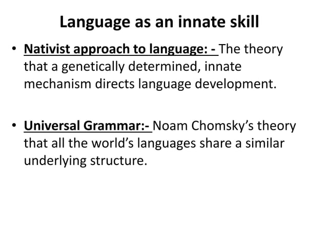 Lecture 5 Language Development in Infancy.pptx | Parenting Babies and Toddlers | Parenting