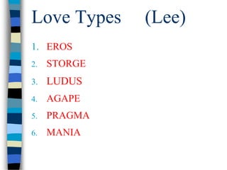 Lecture 5 (Love) 4 studentsandinagination.ppt