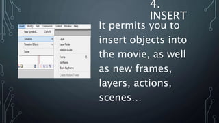 Lecture 5 macromedia flash | PPTX