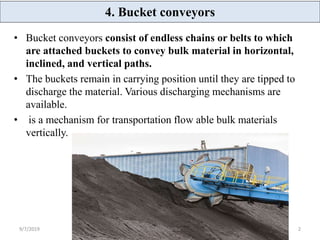 Lecture 5 Material Handling Equipment (Conveyors part 2) | PPTX
