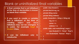 Lecture_5_Method_overloading_Final.pptx in Java | PPTX