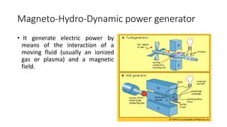 Lecture 5 MHD & Fuel Cell Energy Source | PPTX | Chemistry | Science
