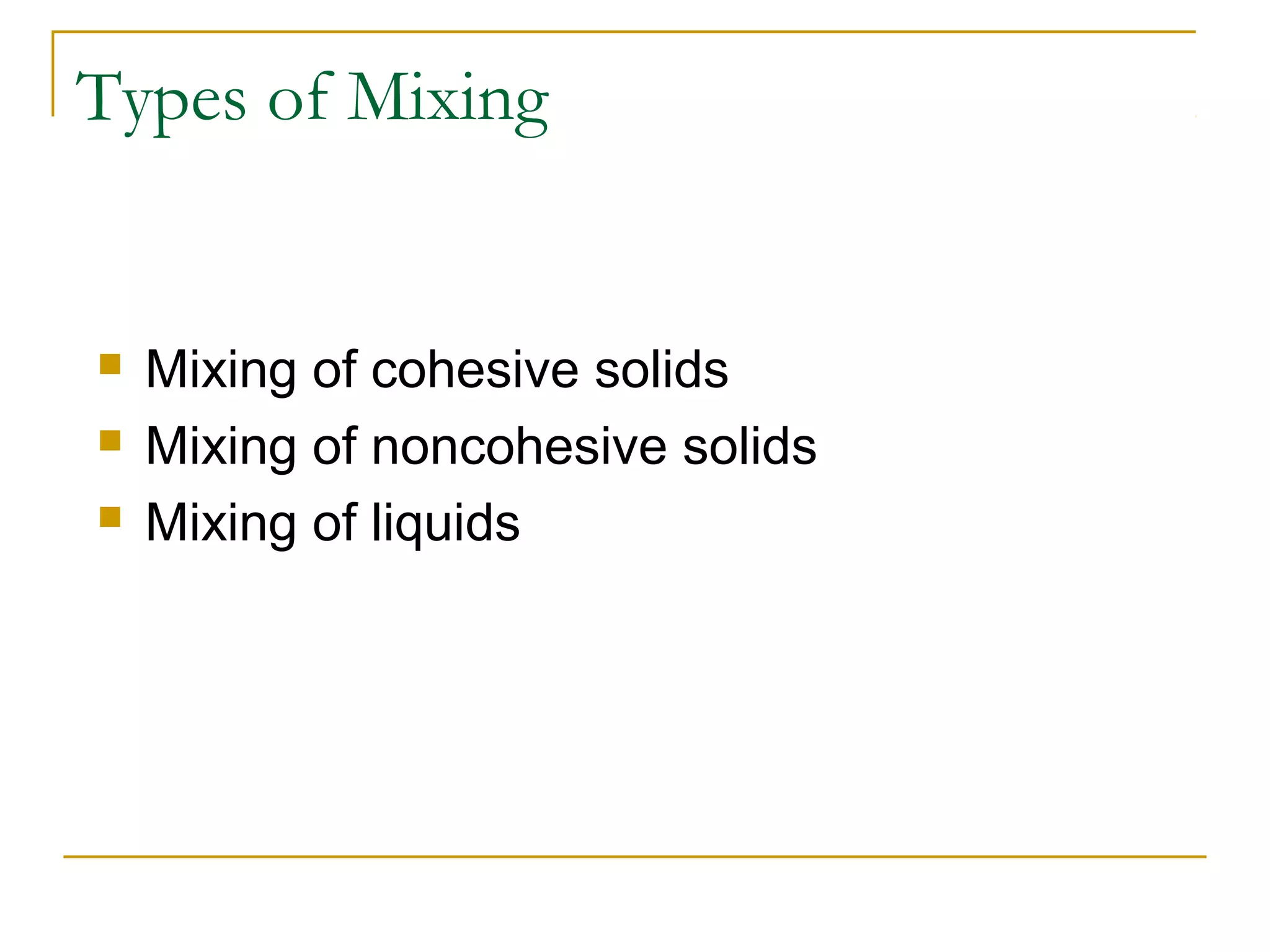 Mixing | PPT