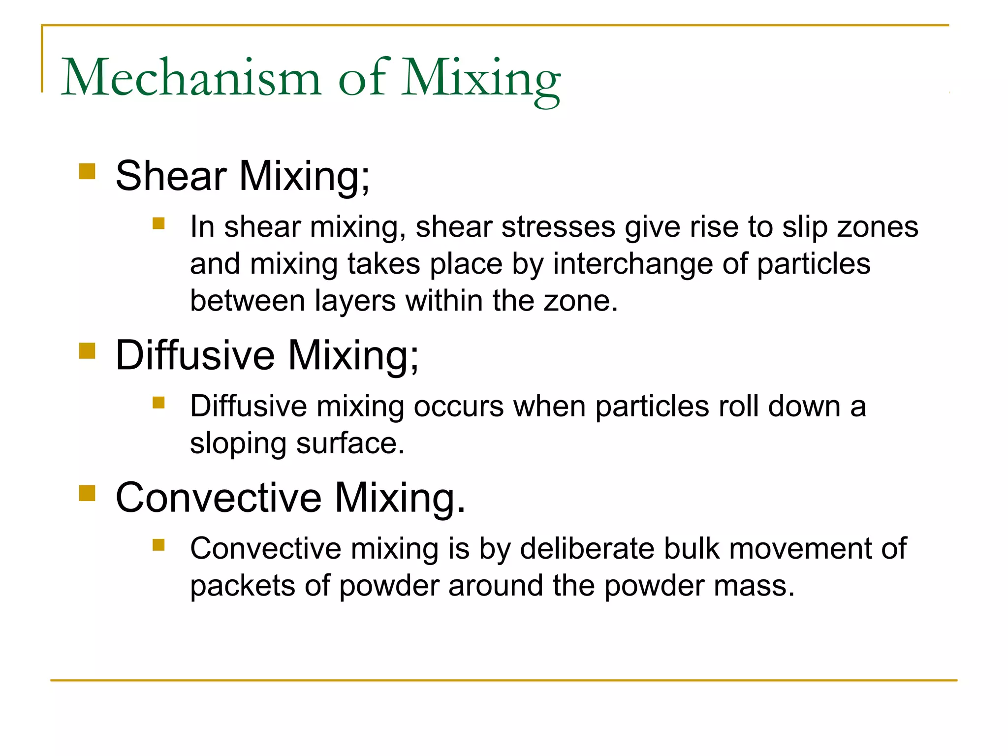 Mixing | PPT