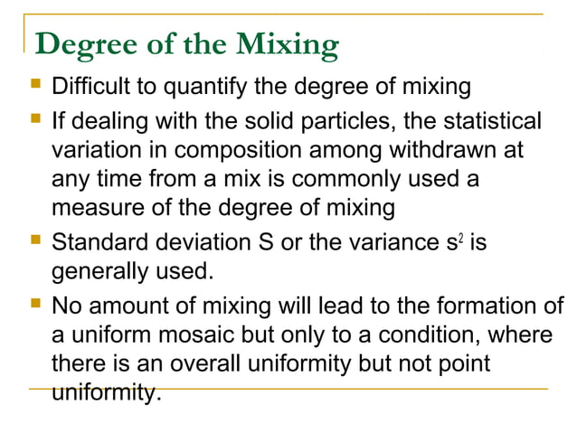 Mixing | PPT